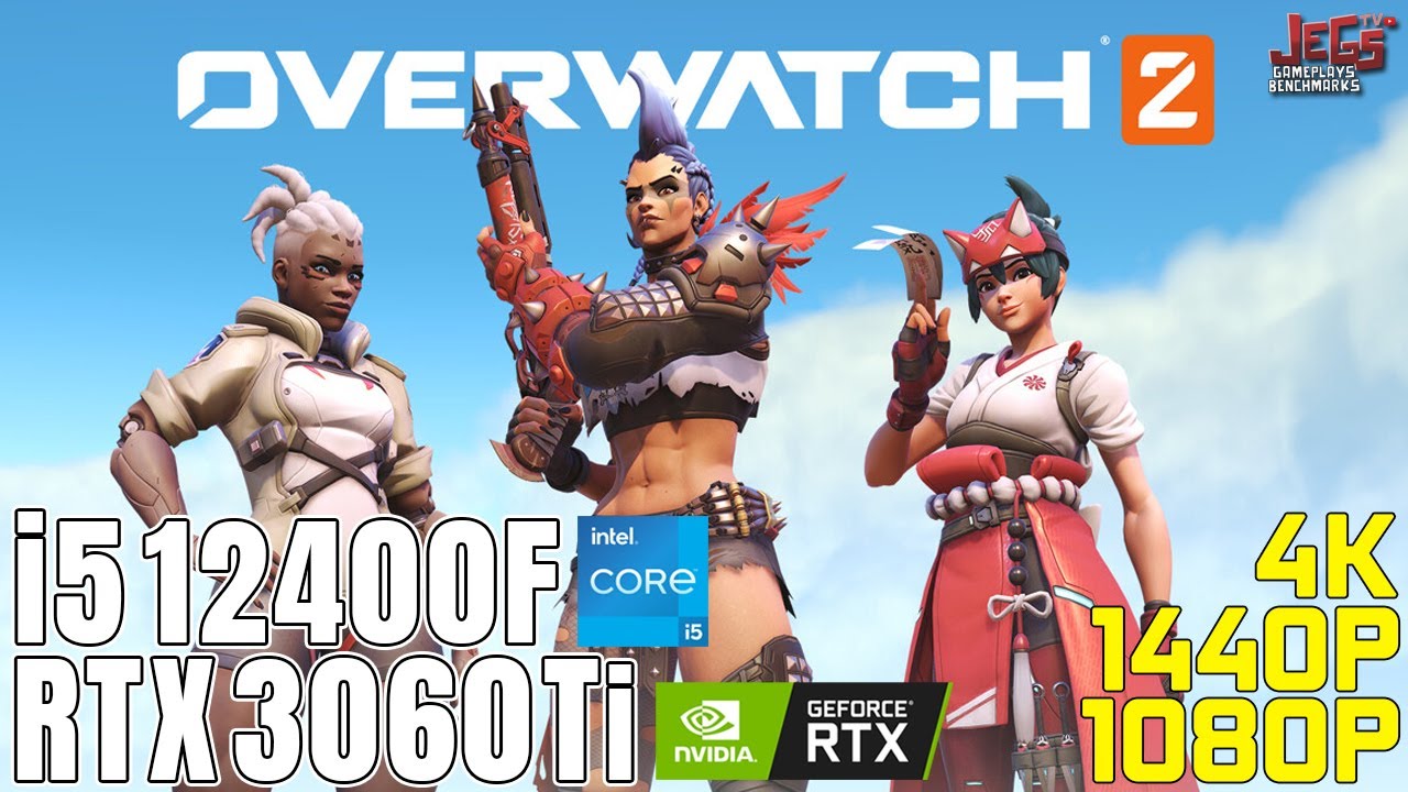 Overwatch 2 | i5 12400F + RTX 3060 Ti | 1080p, 1440p, 4K benchmarks ...