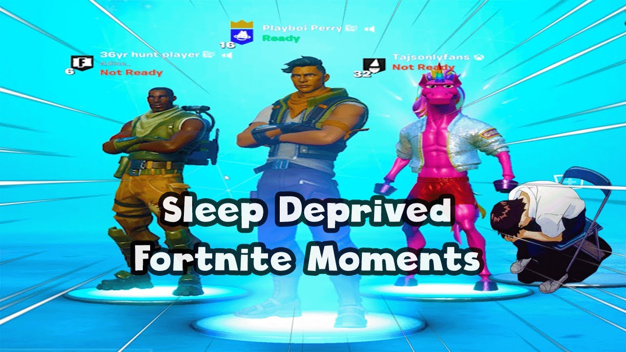 Sleep Deprived Fortnite Moments. - YouTube