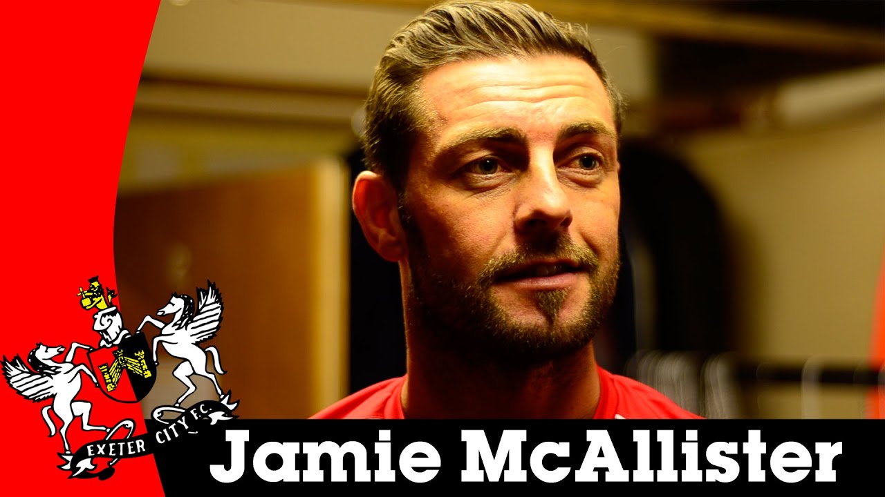 Jamie McAllister on joining City and his time in India | Exeter City ...