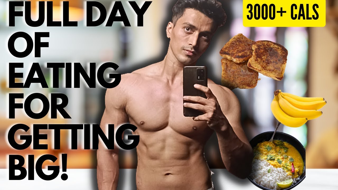 Full day of eating for Bulking | Indian Bodybuilding Diet I 3000 ...
