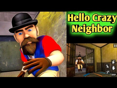 Hello Crazy Neighbor - A Maze Simulator 3D Full Gameplay Level 1 to 5 ...