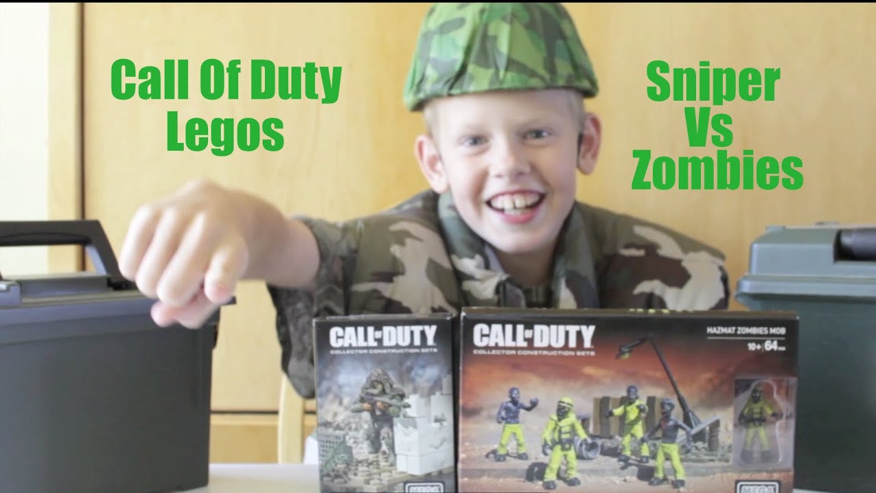 Call of Duty Legos Sniper VS Zombies - YouTube