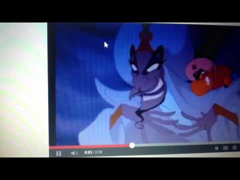 Snake Jafar insults human Jafar (himself)