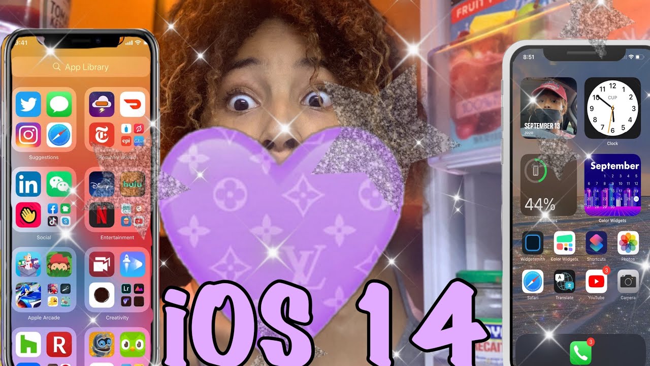 How To Customize Your IPHONE With IOS 14 *AESTHETIC/BADDIE ...