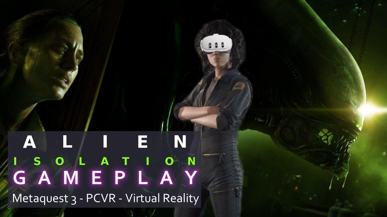 Alien: Isolation [PCVR] Part 7 - Gameplay [deutsch] Metaquest 3 #vr # ...