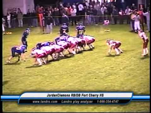 jordan clemons 3 (fort cherry) highlight pt 4 - YouTube