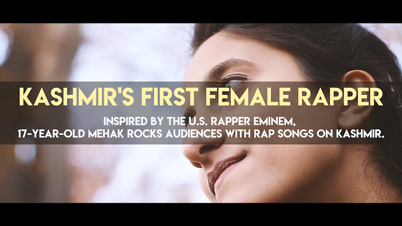 Kashmir's first female rapper - YouTube