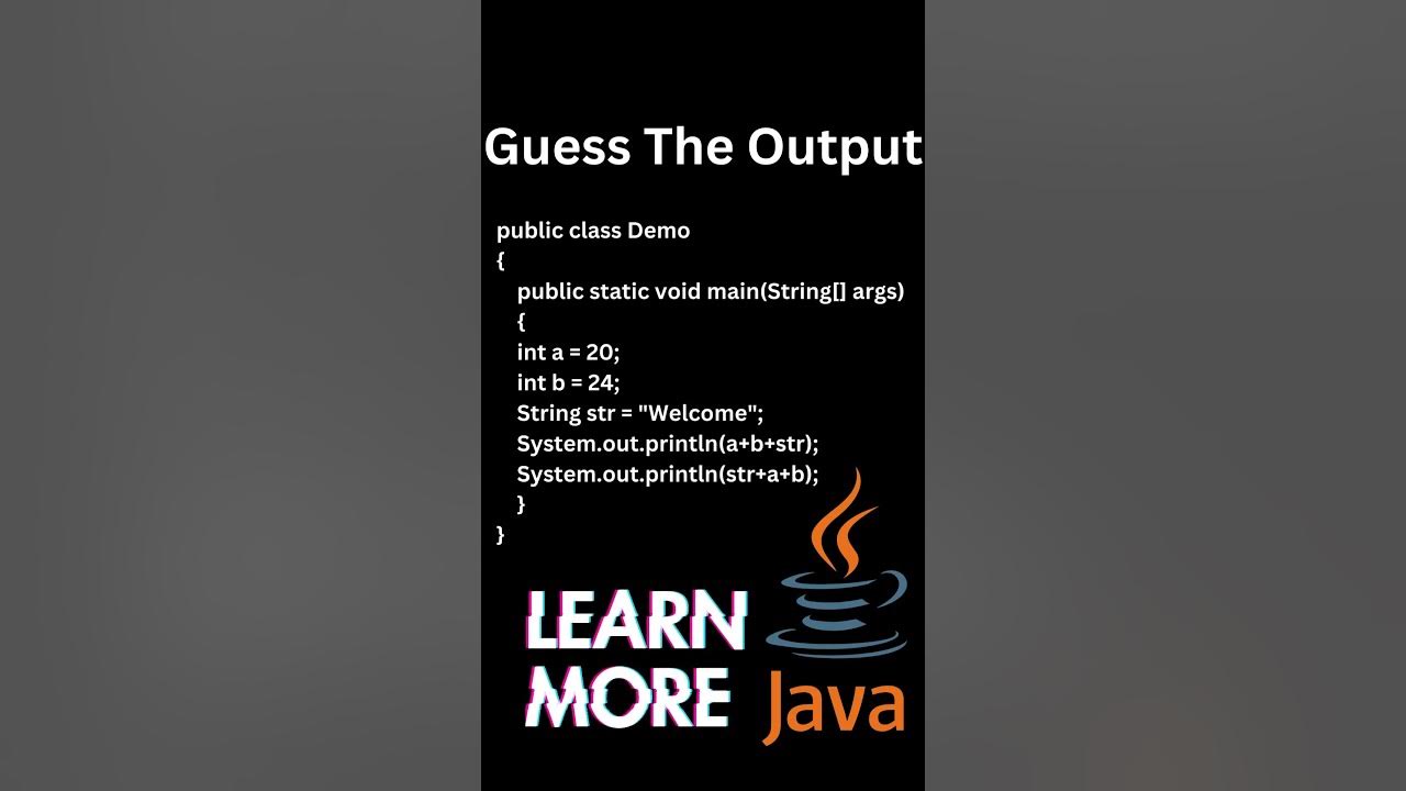 Evaluate java program | java programming - YouTube