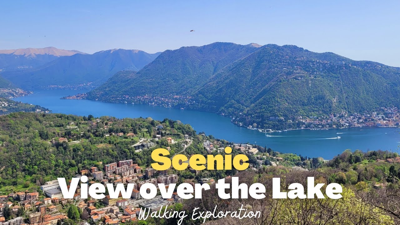 Peaceful Climb to a Viewpoint over Lake Como | Walking in the Forests ...