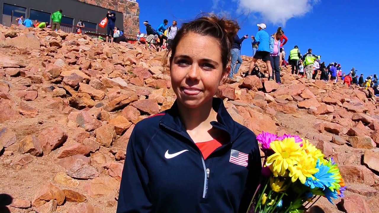 Allie McLaughlin talks about winning the Pikes Peak Ascent - YouTube