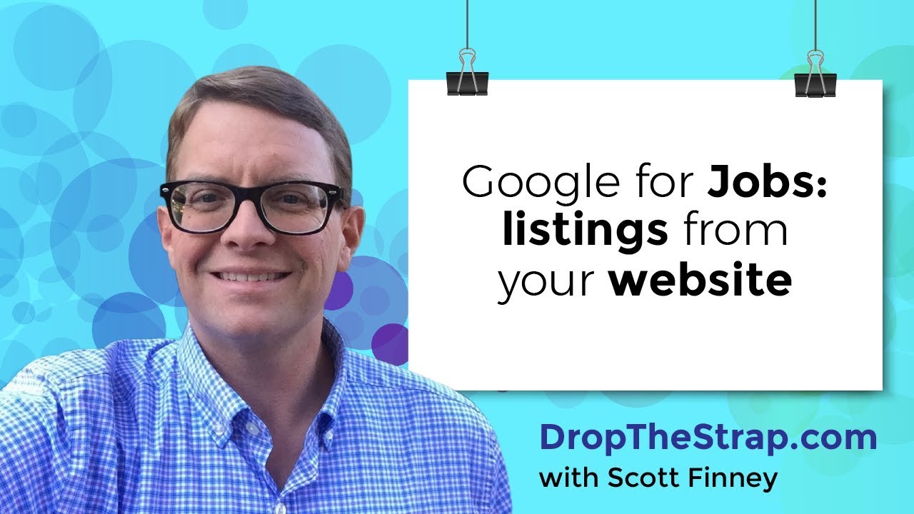 Google for Jobs listings from your website - YouTube