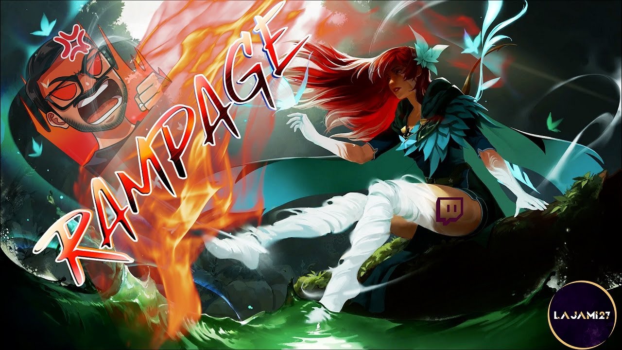 Lajami Windranger RAMPAGE -DOTA2 - YouTube