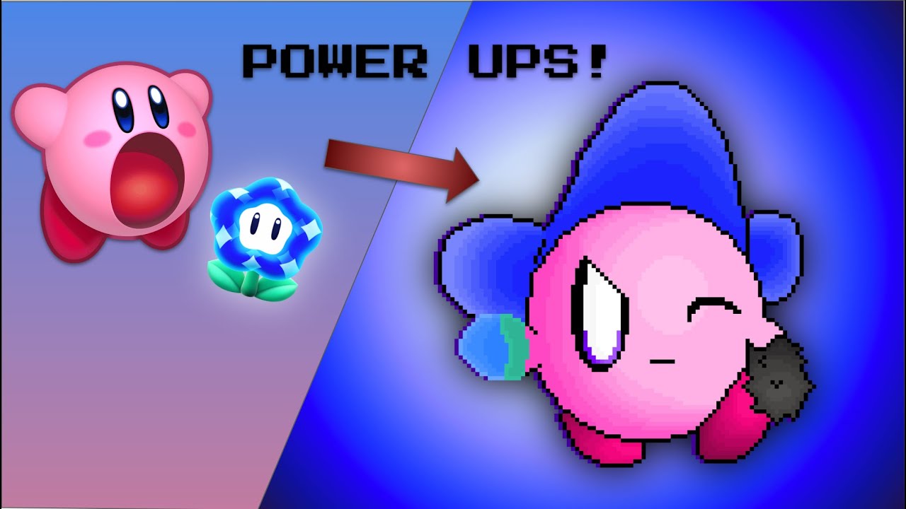 What If Kirby Inhaled Different Nintendo POWER-UPS? - YouTube