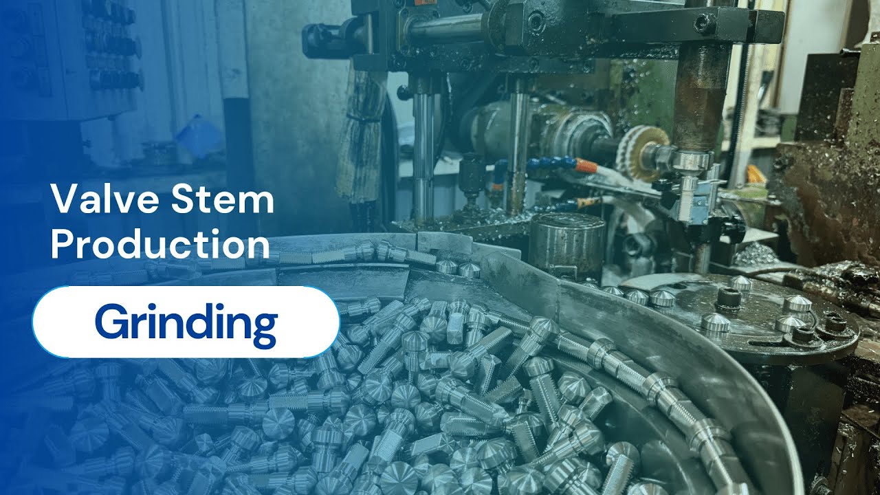 Valve Stems - Automatic Cylindrical Grinding | BOLA-TEK - YouTube