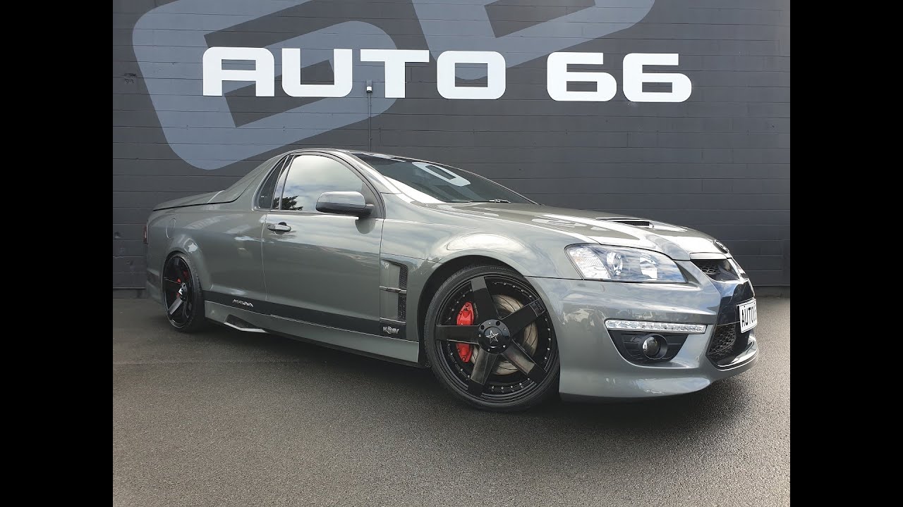2011 HSV Maloo R8 Manual Cammed - YouTube