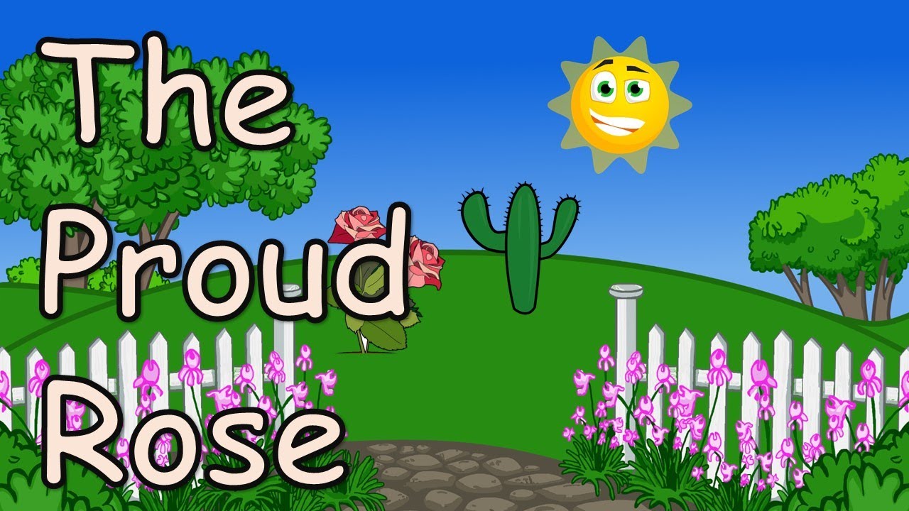 The Proud Rose - English | Story for kids with subtitles | Audiobook ...