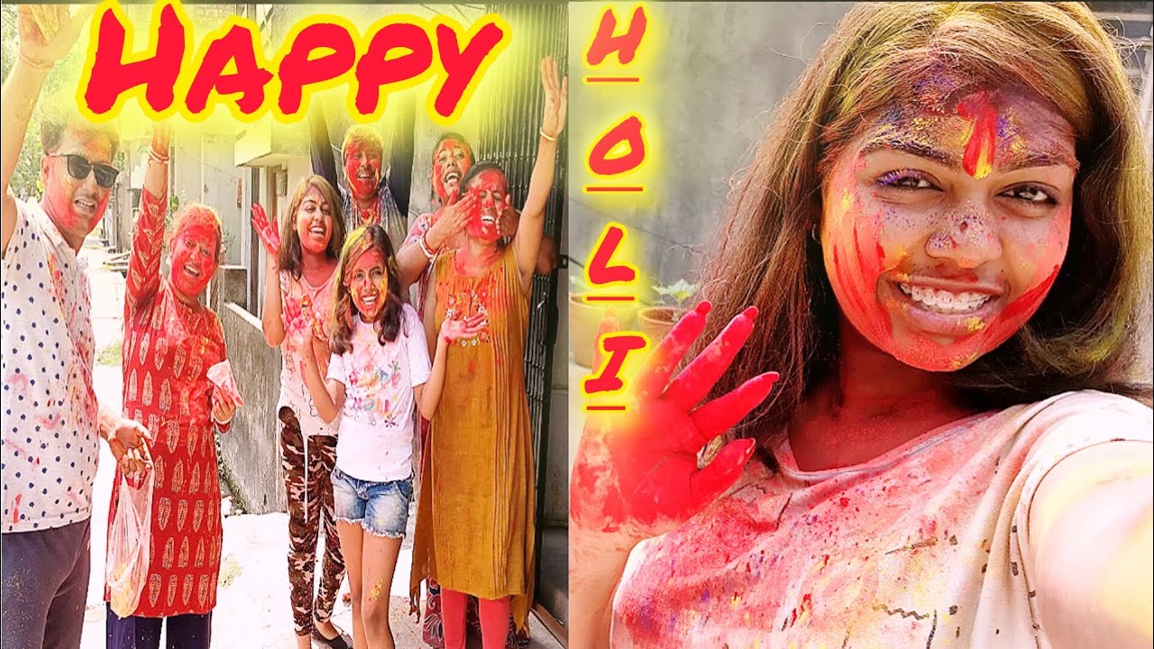 Holi Celebration With Family || Happy Holi || Holi Vlog 2024 || Happy ...