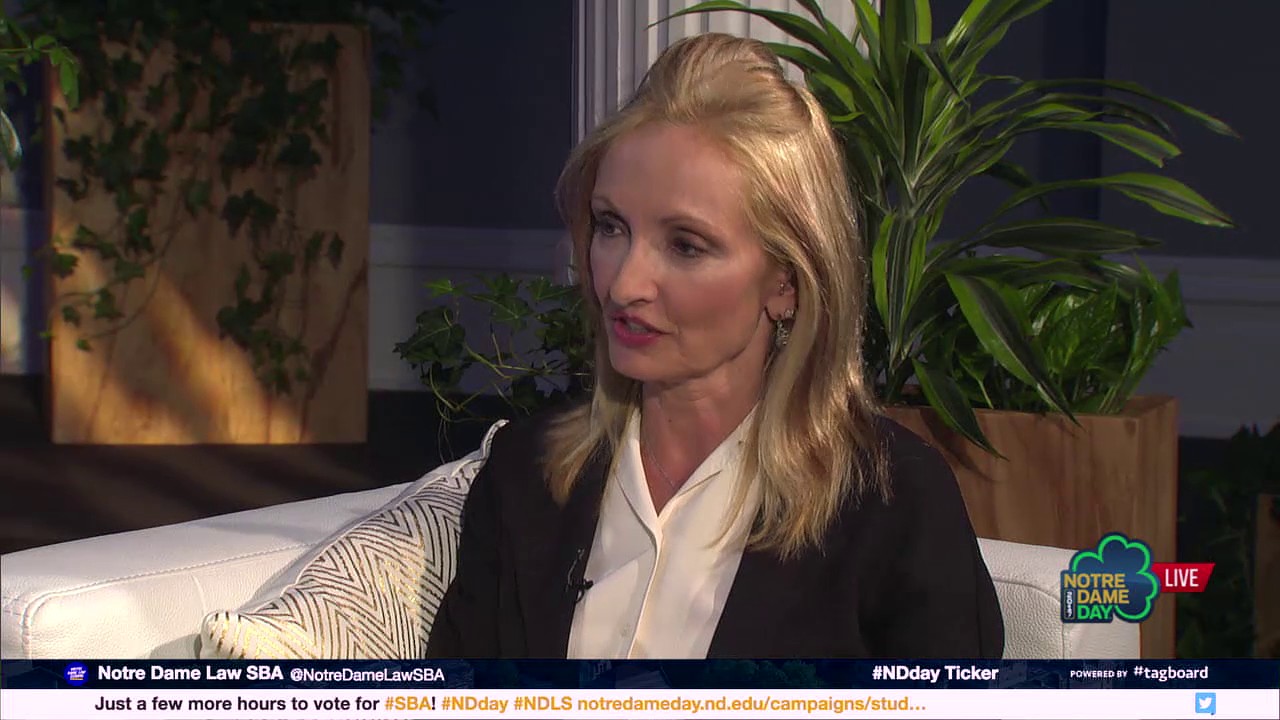 Interview with Danielle Green '99 - 2017 Notre Dame Day - YouTube