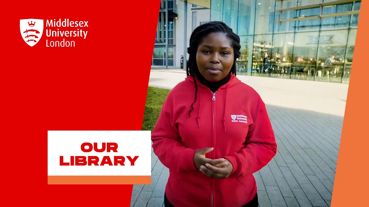 Middlesex University Library - YouTube