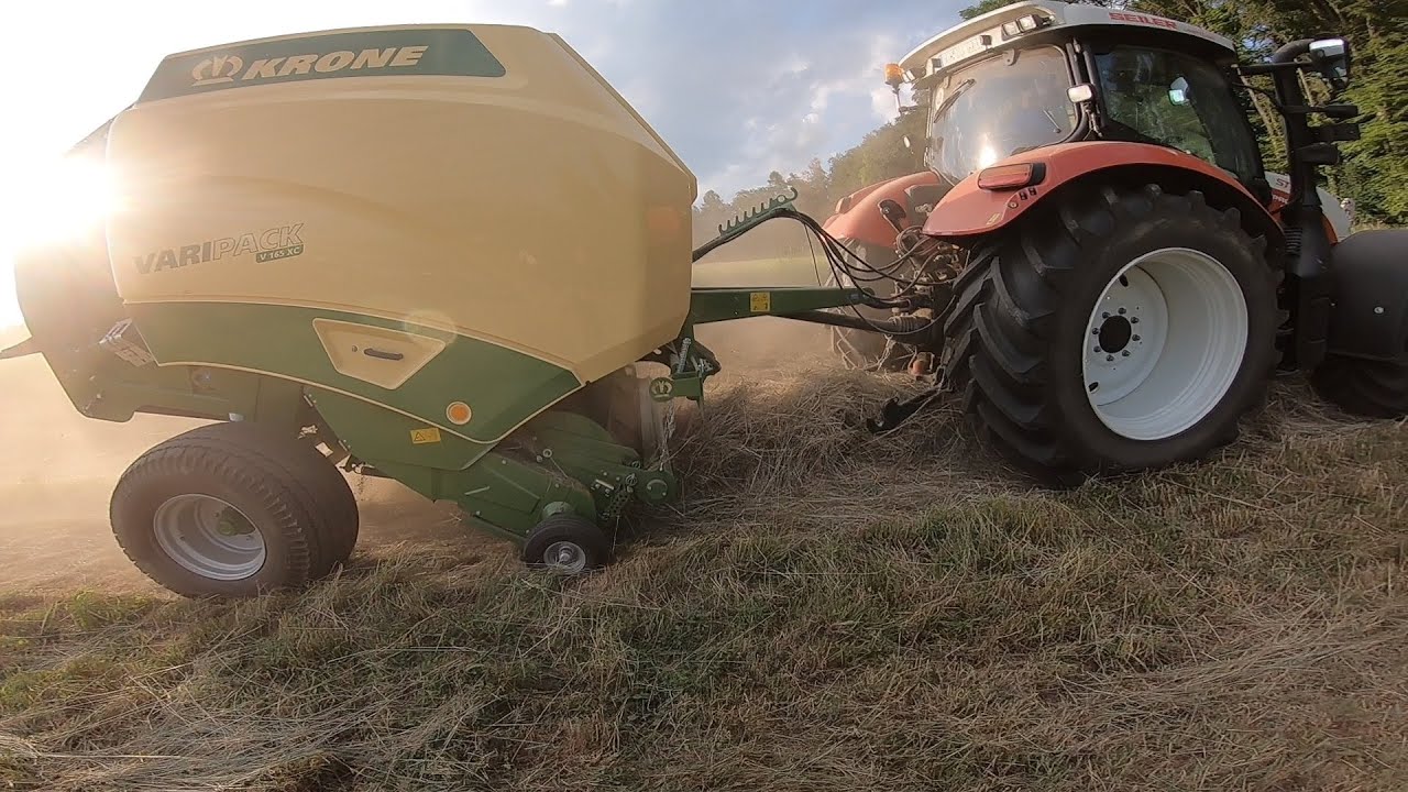 Farm Vlog #226 Ersteinsatz Krone VariPack V165XC | Mulde neues Design ...