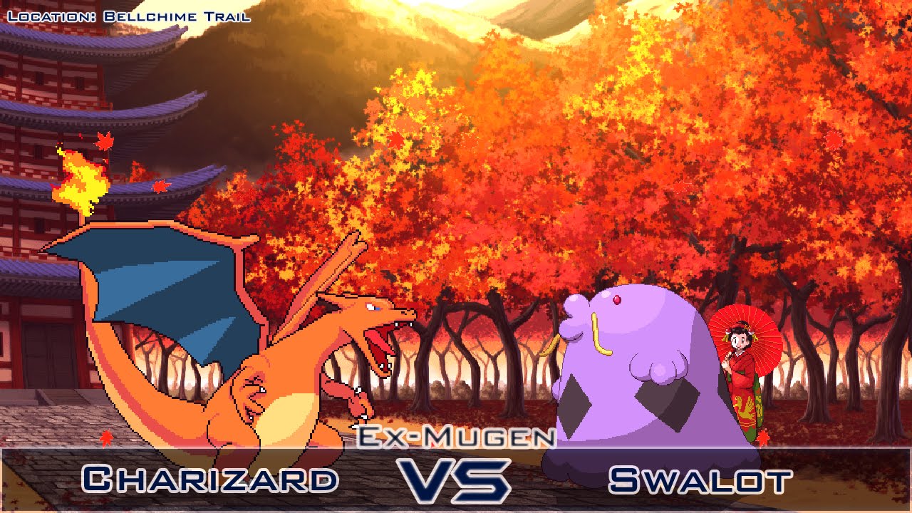 Ex-Mugen: Charizard (me) VS Swalot - Bellchime Trail. - YouTube