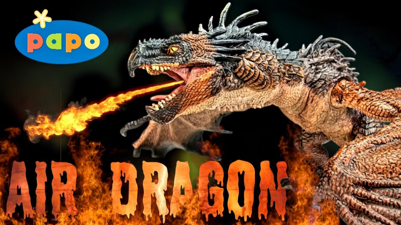 Papo Super Articulated? Air Dragon Review!!! - YouTube