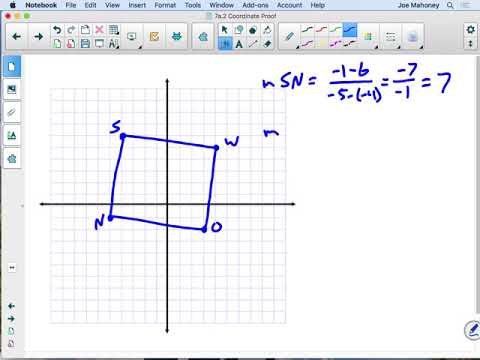 Coordinate Proof - YouTube