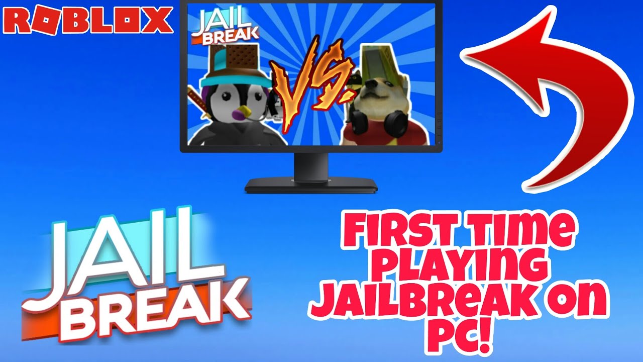 Playing Jailbreak On Pc For The First Time! 1v1ing A Fan! (Roblox ...