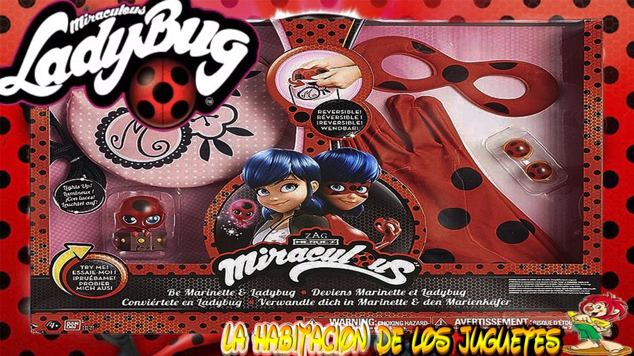 LADYBUG, SET DE ACCESORIOS, PRODIGIOSA, MIRACULOUS - YouTube