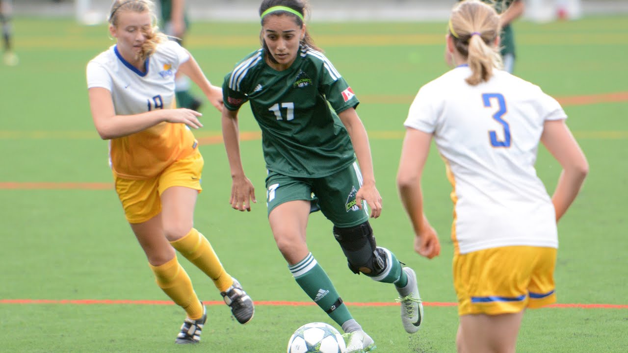UFV Cascades women's soccer vs. UVic Vikes, Sept. 17 '16 - YouTube