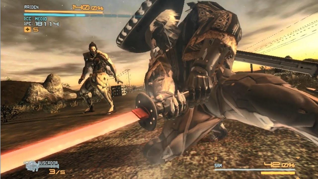 Metal Gear Rising - Mariachi Raiden vs. Jetstream Sam (No Damage ...