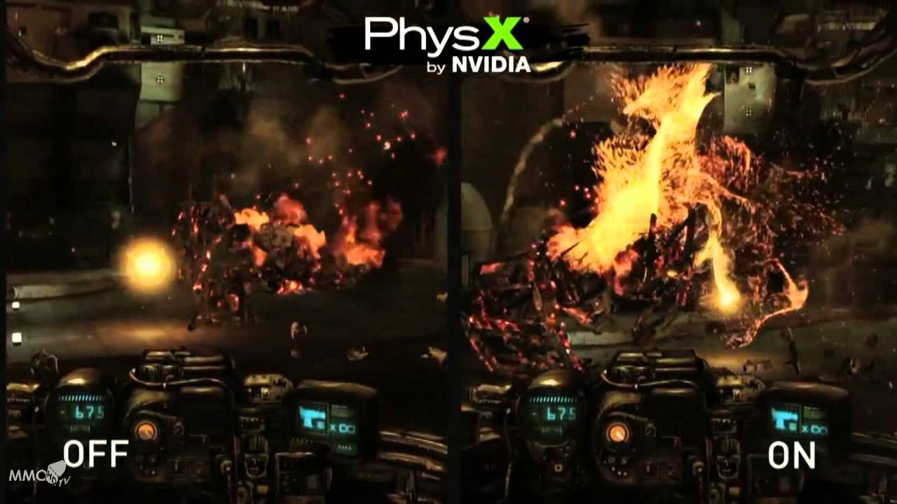 Hawken NVIDIA PhysX effects showcase - MMO HD TV (720p) - YouTube