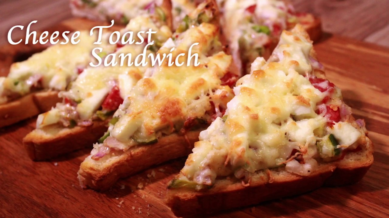 Cheese Toast | Sandwich Toast | Easy & Tasty Breakfast | Cheesy Toast ...