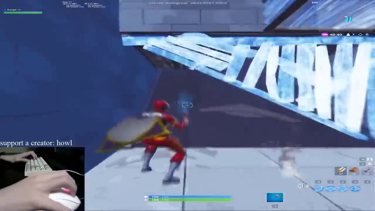 Mongraal's edit course - 2:33 (World Record) + handcam - howl video ...
