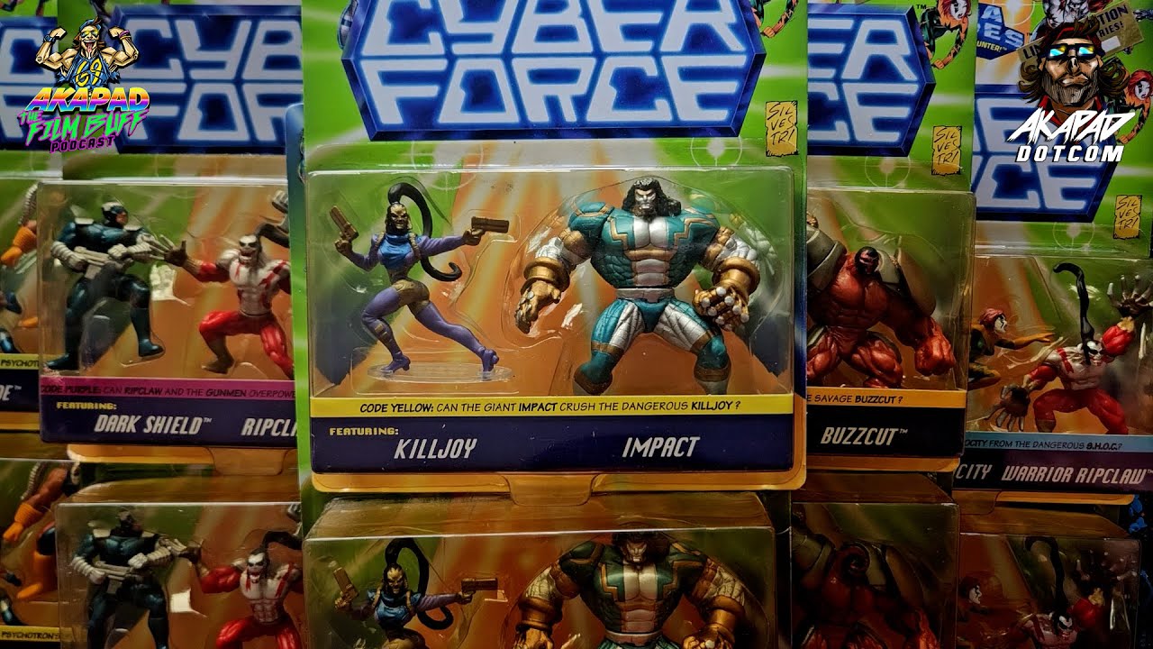 CYBER FORCE ACTION FIGURE CASE FROM MATTEL - TOP COW PRODUCTIONS ...