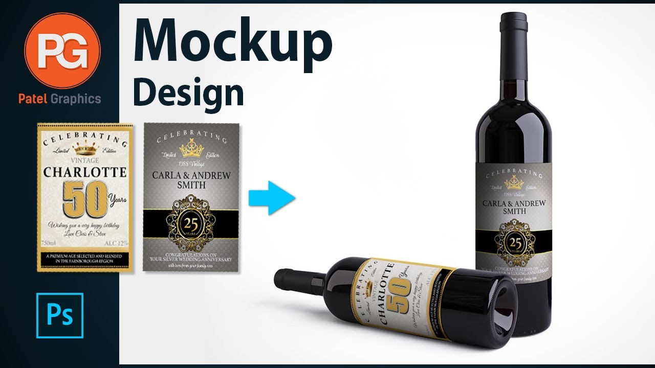 How to create mockup in Photoshop || Adobe Photoshop Tutorial || Patel ...