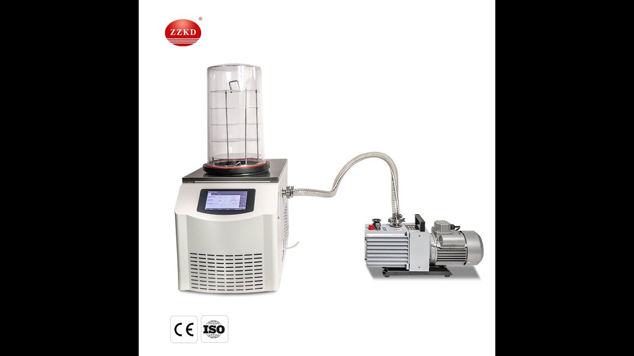 Introduction of Scientz-10N 60A Vacuum Freeze Dryer - YouTube