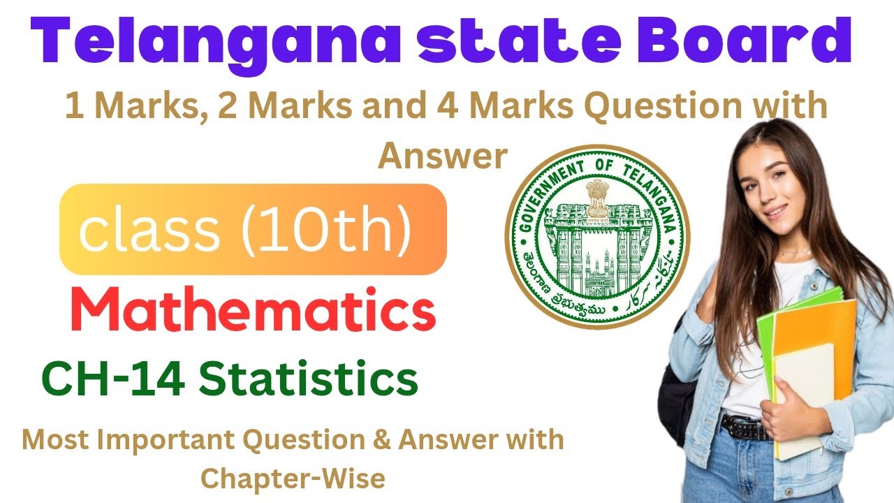 Class 10th Mathematics Chapter- 14 Statistics Most Important Question ...