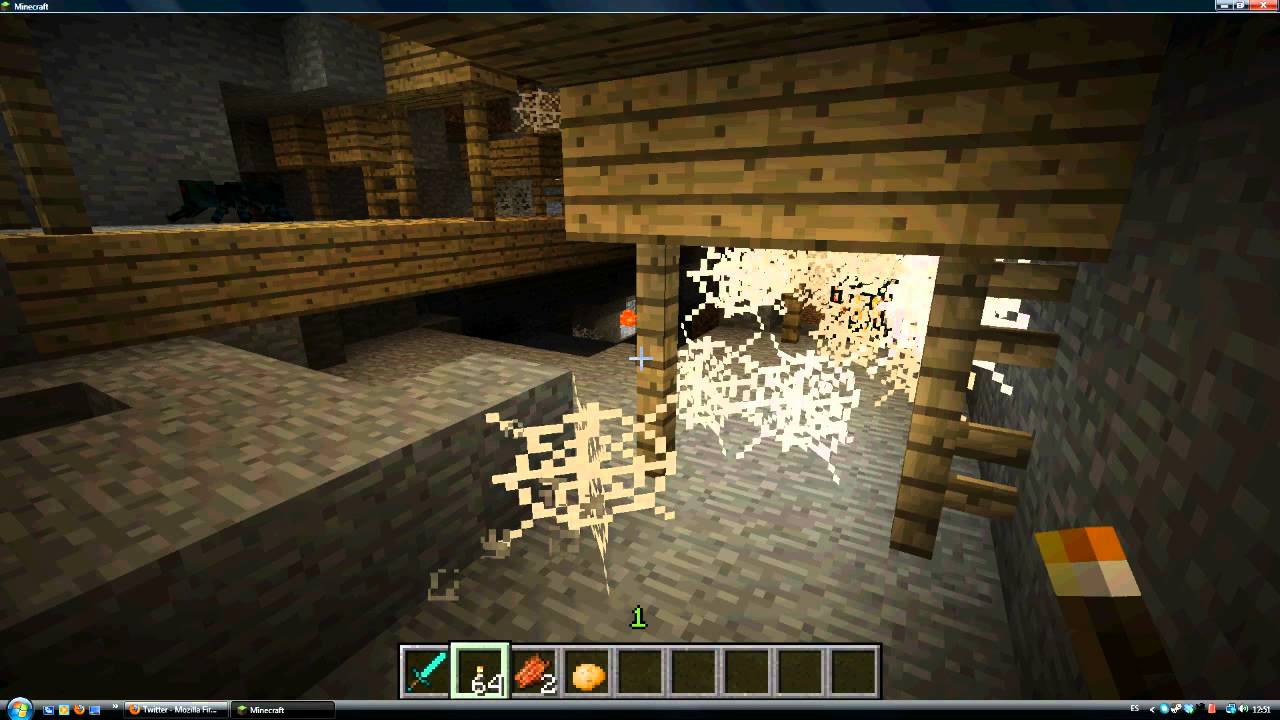 Minecraft tutorial: mina abandonada - YouTube