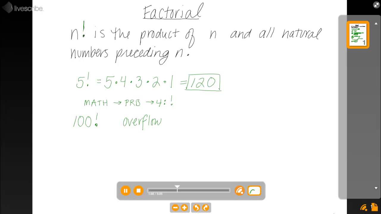 Factorial - YouTube