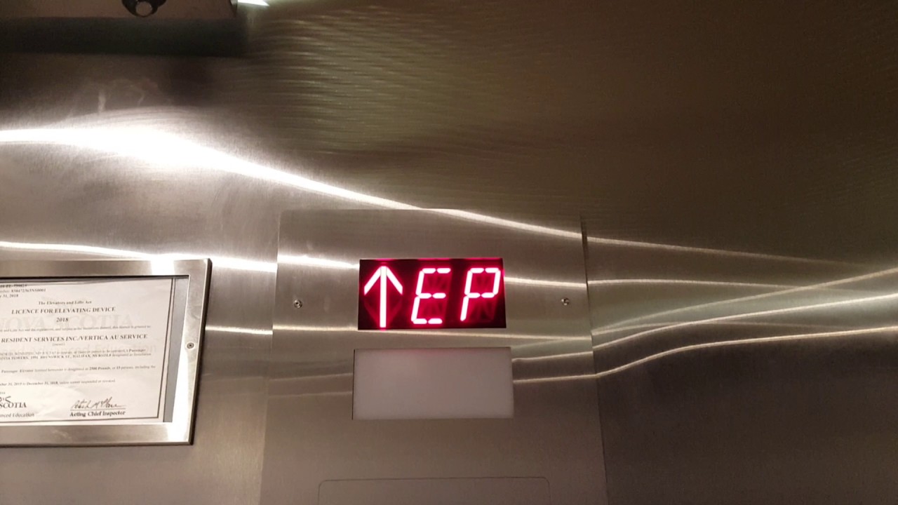 Reno'd CKG Elevator in Scotia Towers 4 - YouTube