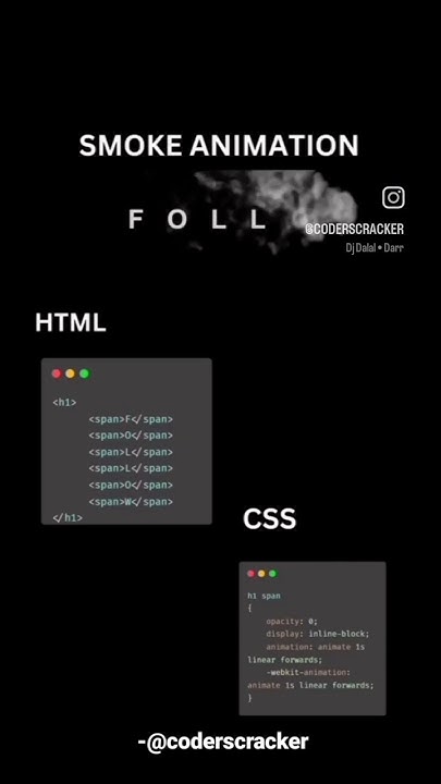 Smoke Animation using CSS & HTML - YouTube