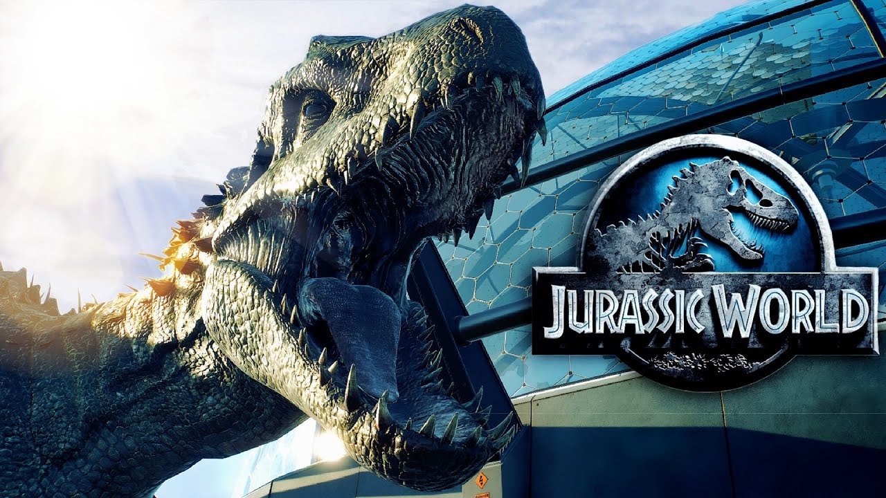 Jurassic world The movie - Recreated in Jurassic world evolution - YouTube