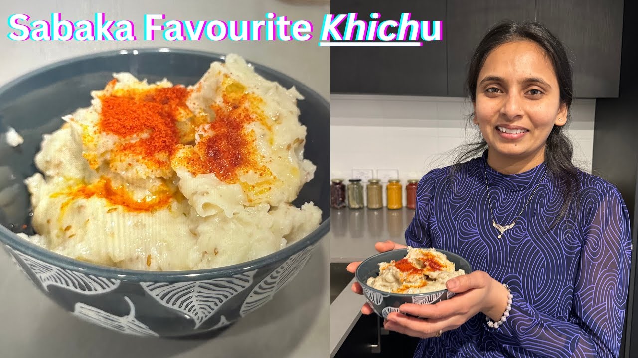 Khichu Recipe | Khichiyu English |How to make Khichu | Easy snack ...