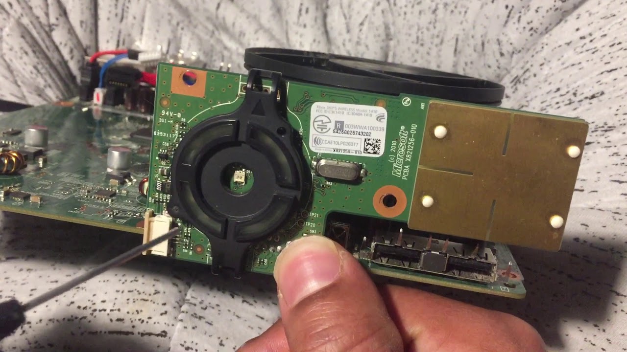 Solución a luz roja en Xbox 360 slim - error 0011/0013 - YouTube