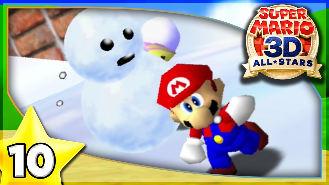Snowman's Land 100%! Super Mario 64 (3D All-Stars) Gameplay Walkthrough ...