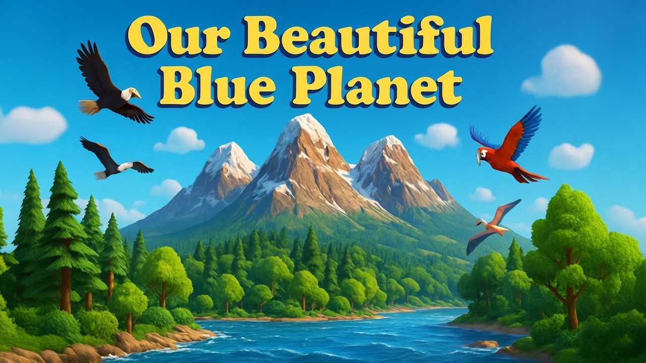 Our Beautiful Blue Planet | Kids Earth Song - YouTube