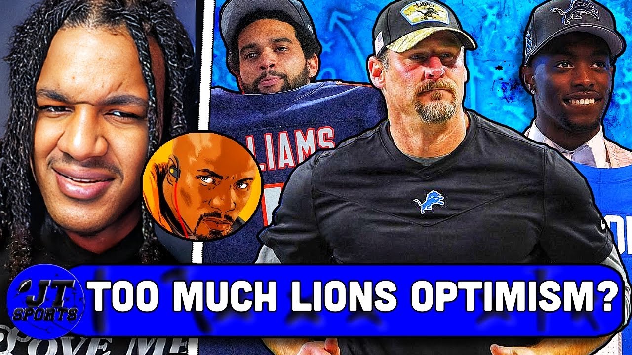 Luke G On Lions Overhyped Draft, Dan Campbell & Caleb Williams | JT ...
