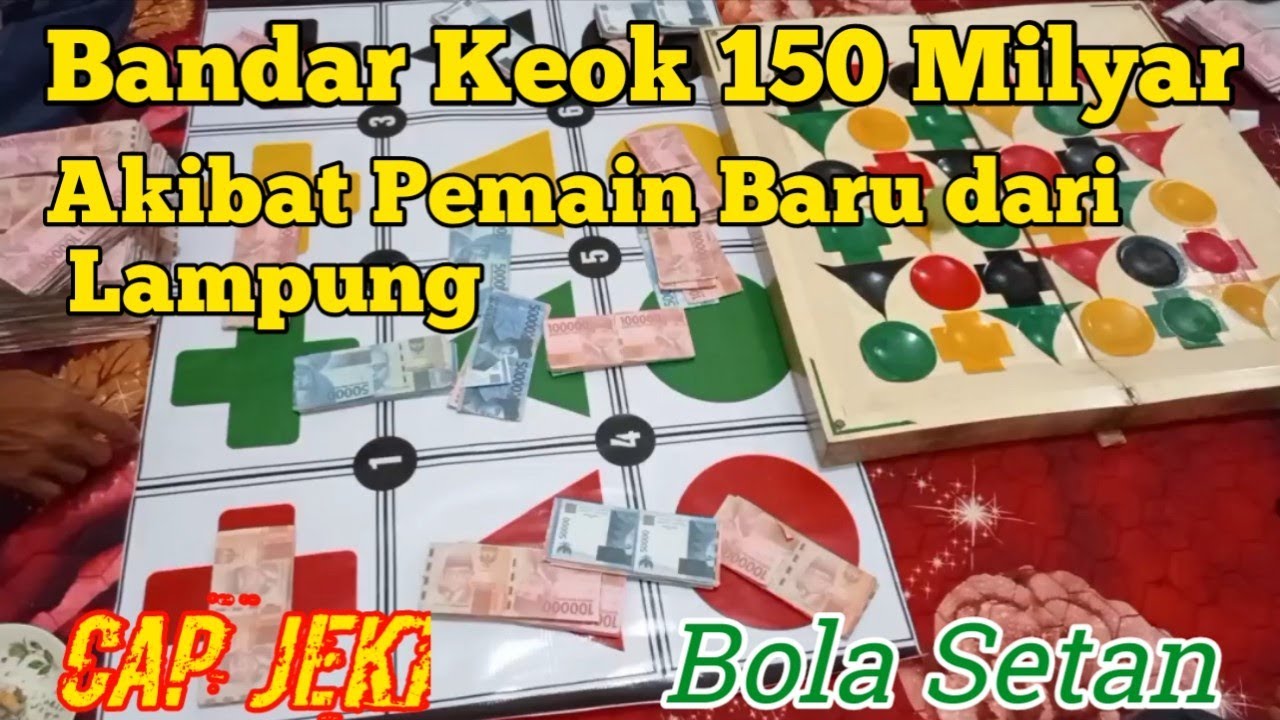 cap jiki, bola setan bandar keok 150M akibat pemain baru dari lampung ...