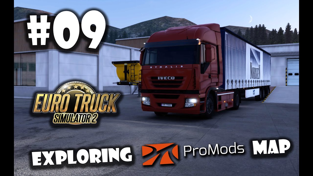 ETS2 | PRO MODS v2.68 | E09 Dombås - Oslo | Exploring PRO MODS Map ...